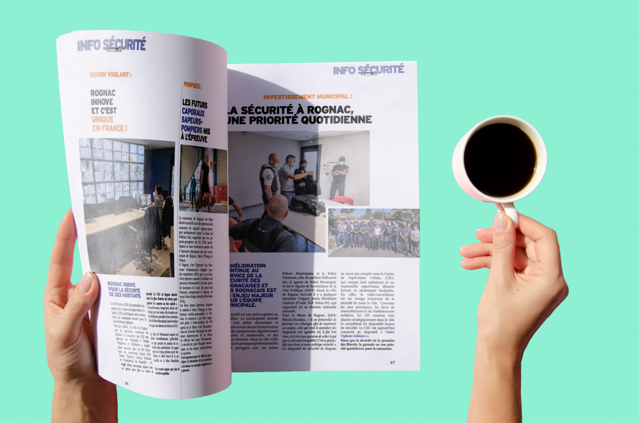 Faire un magazine pour ROGNAC - Éxéco Conseil